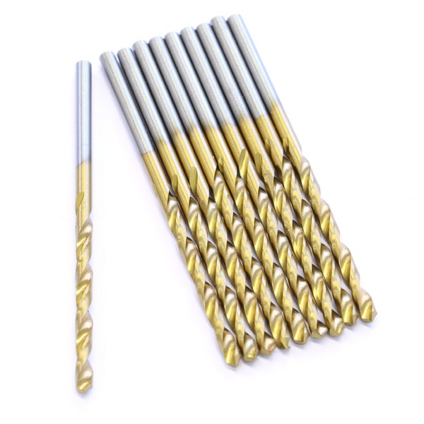 SET VAN 10 BOORTJES DIN 338 VOOR CLECO: 3/32” - Matthys