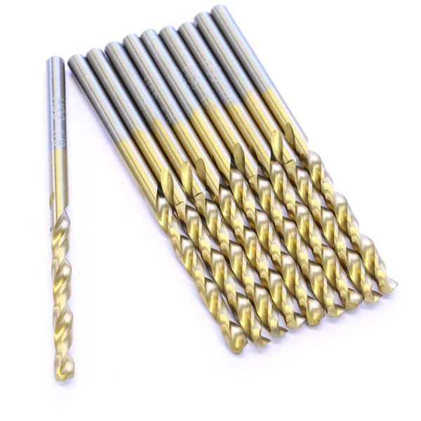 SET VAN 10 BOORTJES DIN 338 VOOR CLECO: 1/8” - Matthys