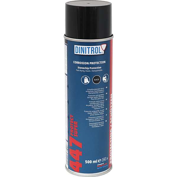 DINITROL 447 PROTECCIÓN ANTIGRAVILLA - SPRAY 500 ML (NEGRO) - Matthys