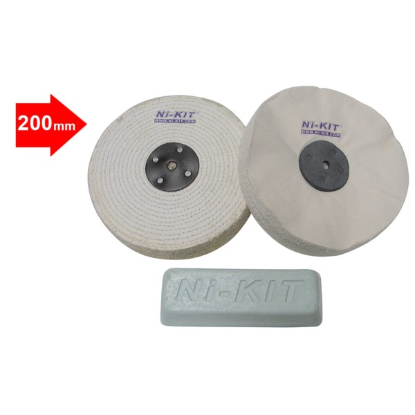 KIT DE POLISSAGE POUR INOX 200 MM - Matthys