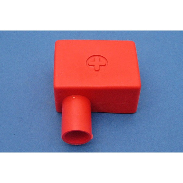 BATTERY CLAMP COVER, RIGHT HAND, RED - Matthys