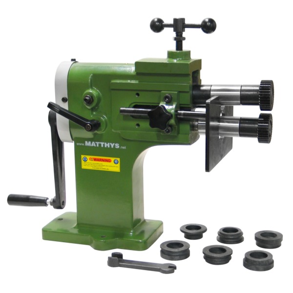 PROF. HAND OPERATED ROTARY MACHINE CAP. 1.2 MM WITH 4 ROLLERS - Matthys