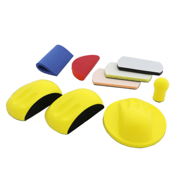 COMPLETE SANDING BLOCK KIT OF PROFESSIONAL QUALITY - 9 PCS - Matthys