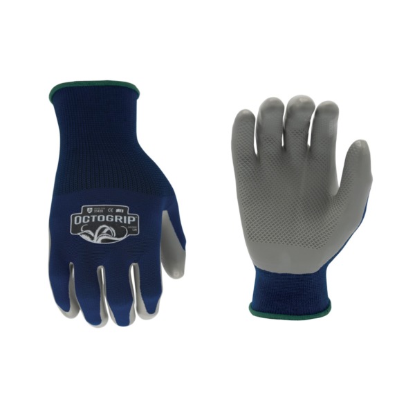 OCTOGRIP GLOVES “HEAVY DUTY” MEDIUM (BLUE) - Matthys