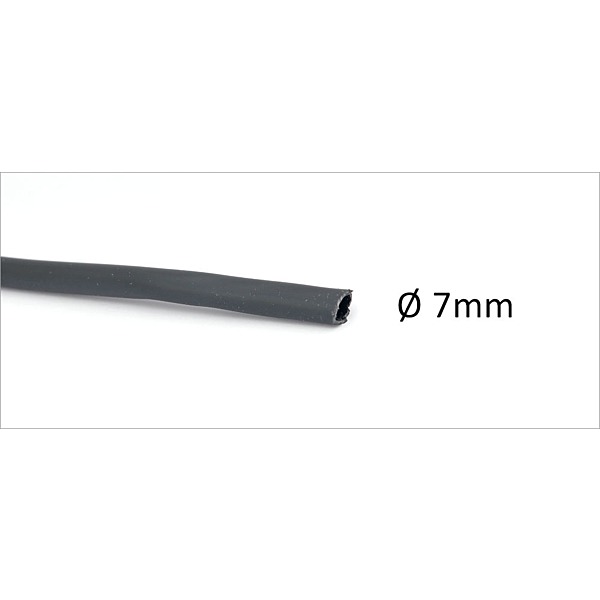 CABLE PROTECTION PVC 7 MM Ø (PRICE PER METER) - Matthys