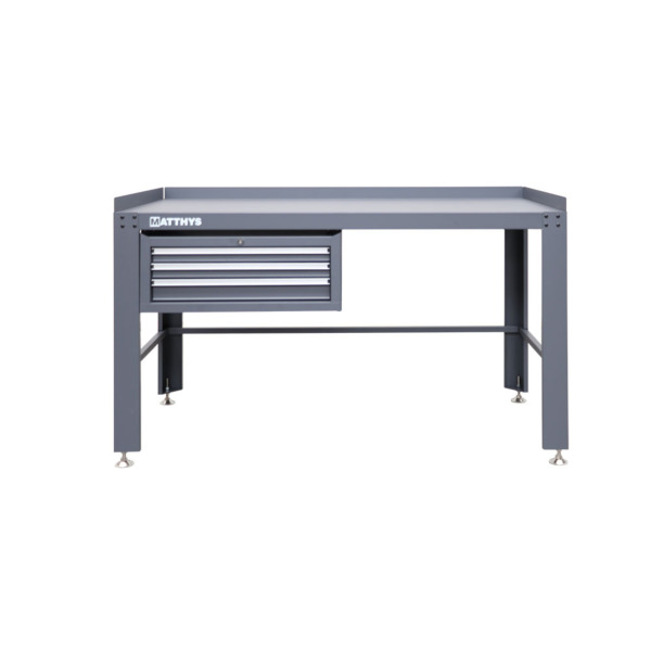 WORK BENCH WITH DRAWER UNIT HEIGHT ADJUSTABLE - SERIES LEMANS - LARGE ...