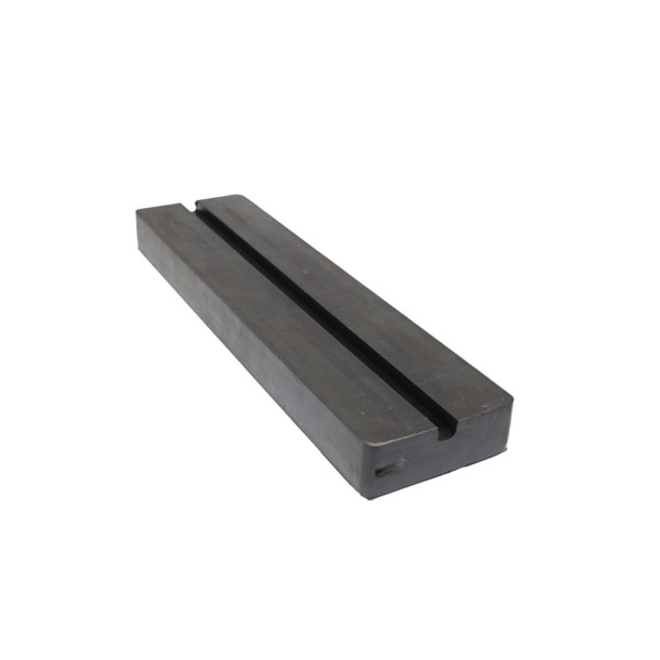 RUBBER BLOCK WITH METAL REINFORCEMENT 365 X 100 X 40 MM - Matthys