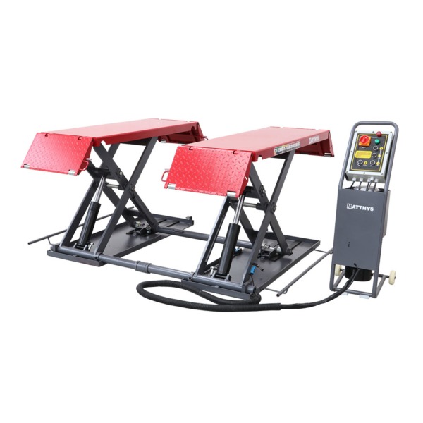 Scissor car lift - Portable car lift cap. 3T - Buy it now - Matthys